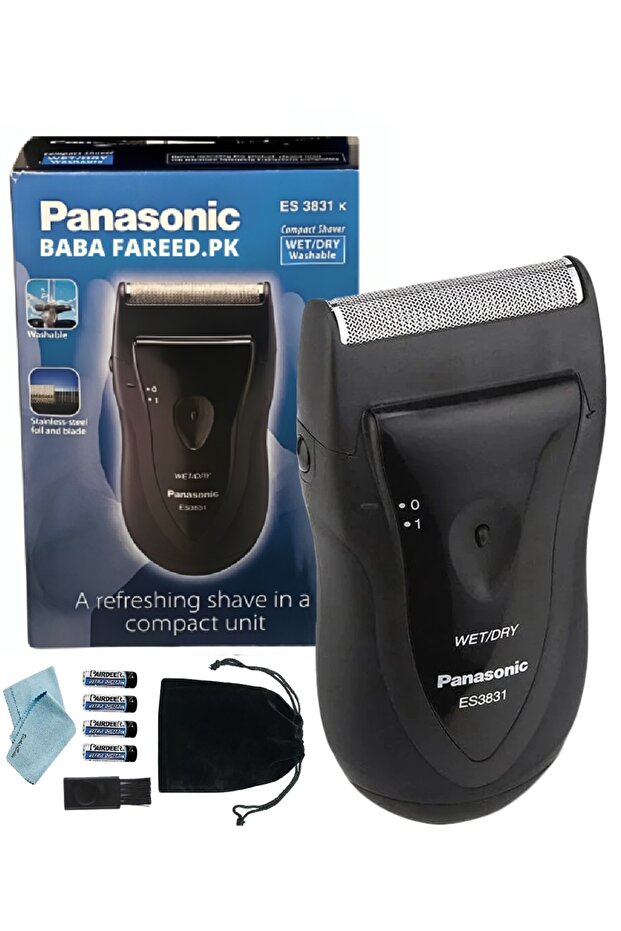 Capital Panasonic ES 3831K Cordless Wet/Dry Electric Shaver with ...
