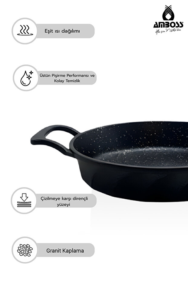 Amboss Vento Döküm Sahan ve Omlet Tava (18 cm) - Fiyatı, Yorumları