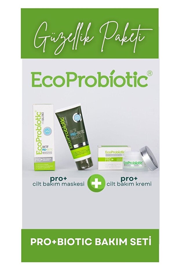 EcoProbiotic Kırışıklık Karşıtı Cilt Bakım Kremi + Yüz Maskesi Gözenek ...