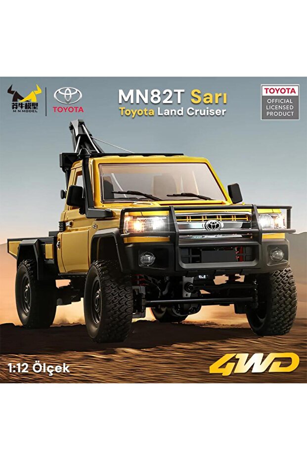 MN Model MN82T 1/12 Toyota Land Cruiser LC79 4WD RC Model Crawler ...