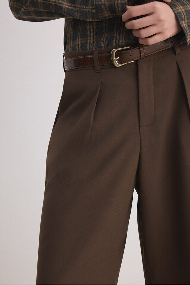 Babushka Kahverengi Uzun Bermuda - Fiyatı, Yorumları