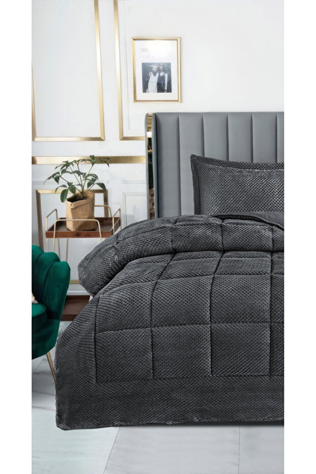 GOBLETTE HOME Carmen Serisi Tek Kişilik Yatak Örtüsü Takımı |180x230 cm ...