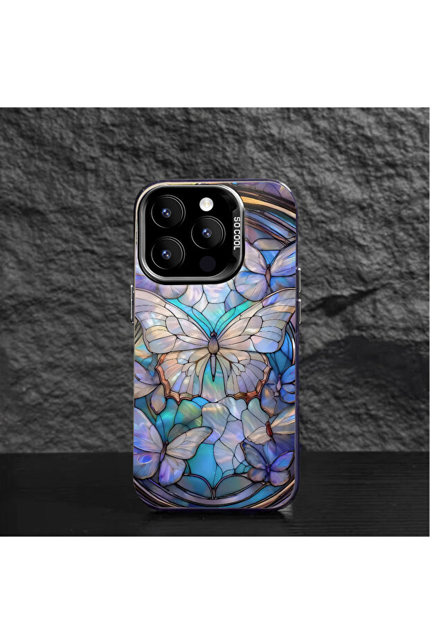 Hontinga iPhone 16 Pro Max Uyumlu Kılıfı Sert kabuk Anti Düşme Telefon ...