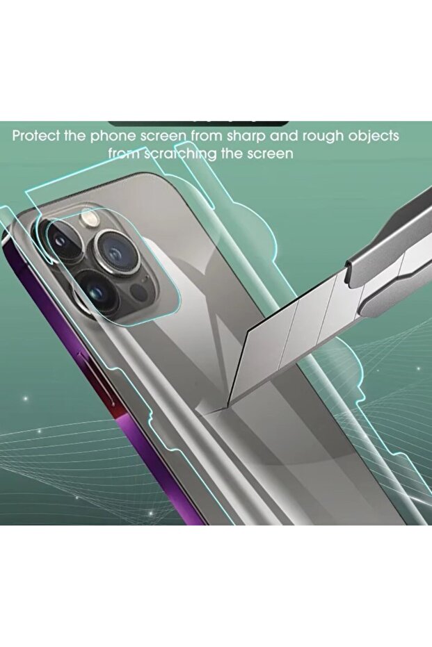 TFY STORE Honor 500 Pro Uyumlu 360 Derece Arka hidrojel Film Koruma ...