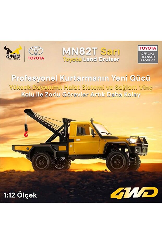 MN Model MN82T 1/12 Toyota Land Cruiser LC79 4WD RC Model Crawler ...
