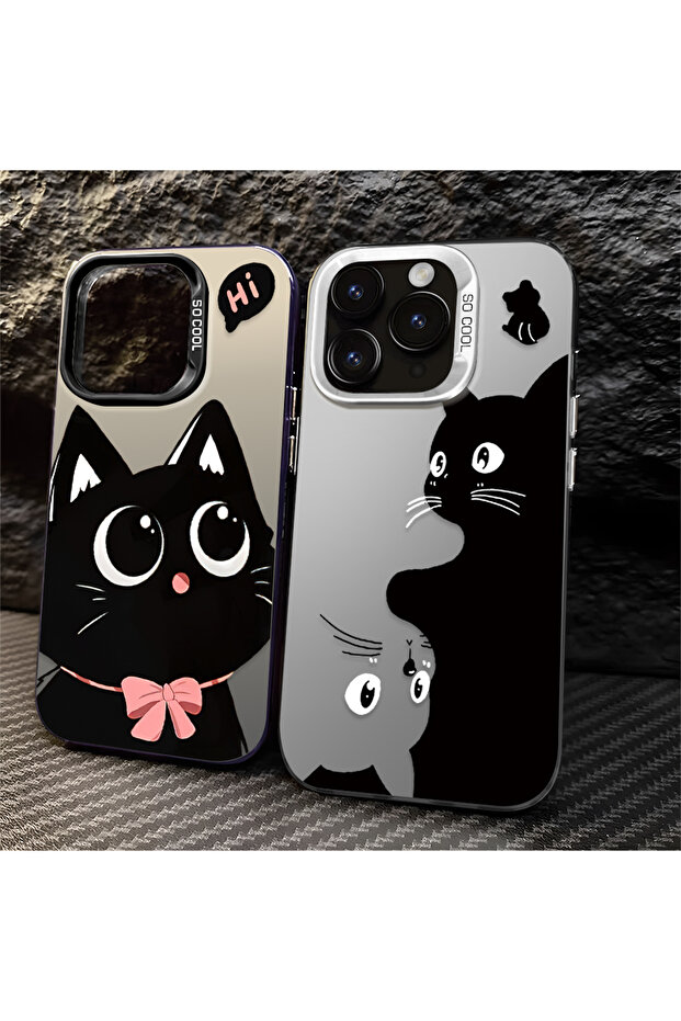 Hontinga iPhone 16 Pro Max Uyumlu Kılıfı Sert kabuk Anti Düşme Telefon ...