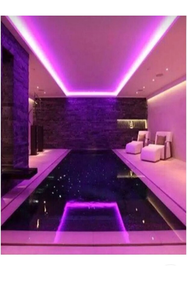 Cata LED STRİP Renkli Şerit Led Rgb İç ve Dış Mekan 5 mt set Tak ...