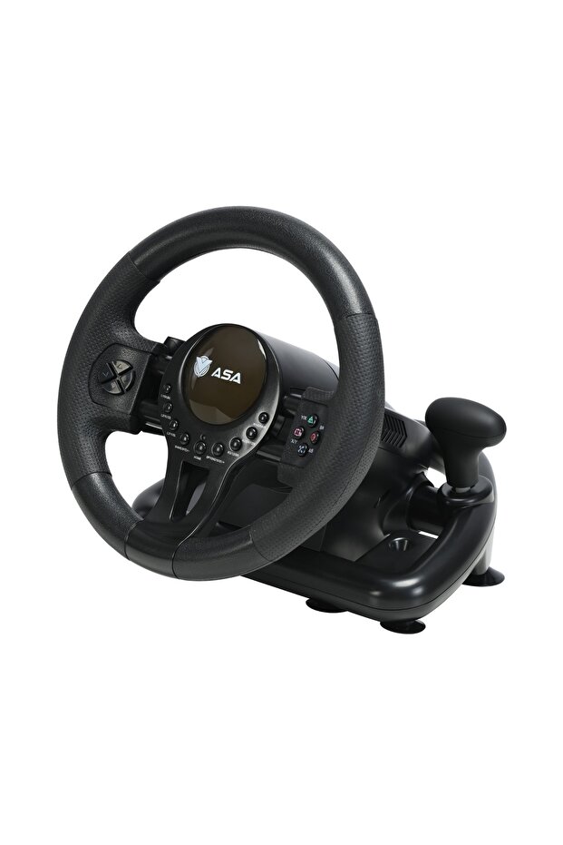 ASA A500 Gaming Steering Wheel - 6-in-1 Universal Racing Wheel- Trendyol