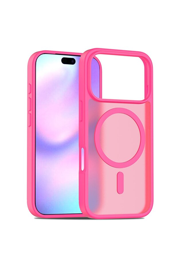 Nezih Case Apple iPhone 17 Pro Uyumlu Magsafe Sarj Destekli Mat Şık ...