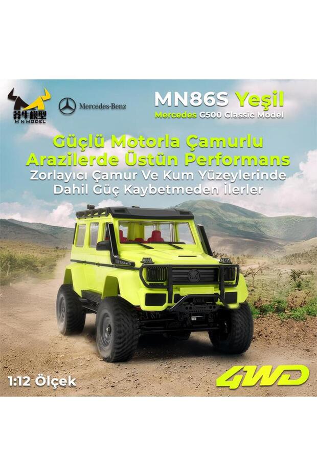 MN Model MN86S 1/12 G-Wagon Mercedes G500 4WD RC Model Rock Crawler ...
