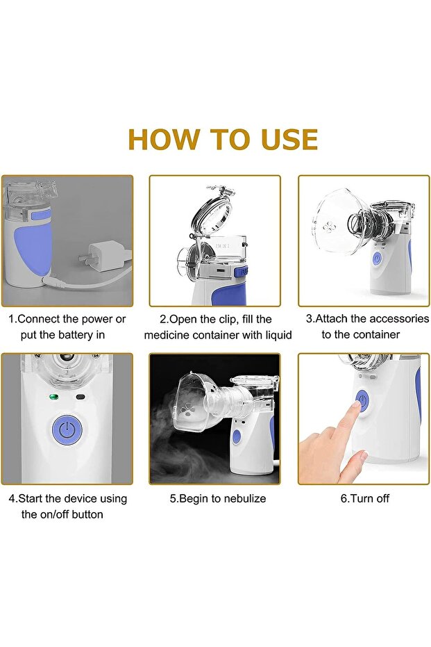 Precise Sports Automatic Inhalators for Adults and Children, Handheld ...