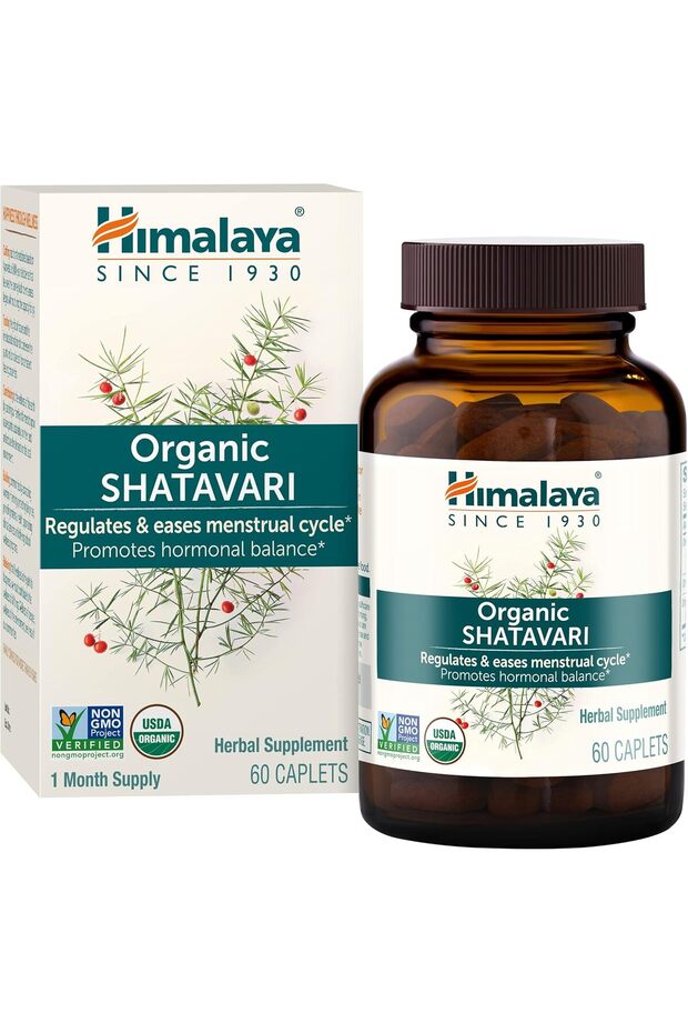 Himalaya Herbals Himalaya Organic Shatavari Hormone Balance Menstrual ...