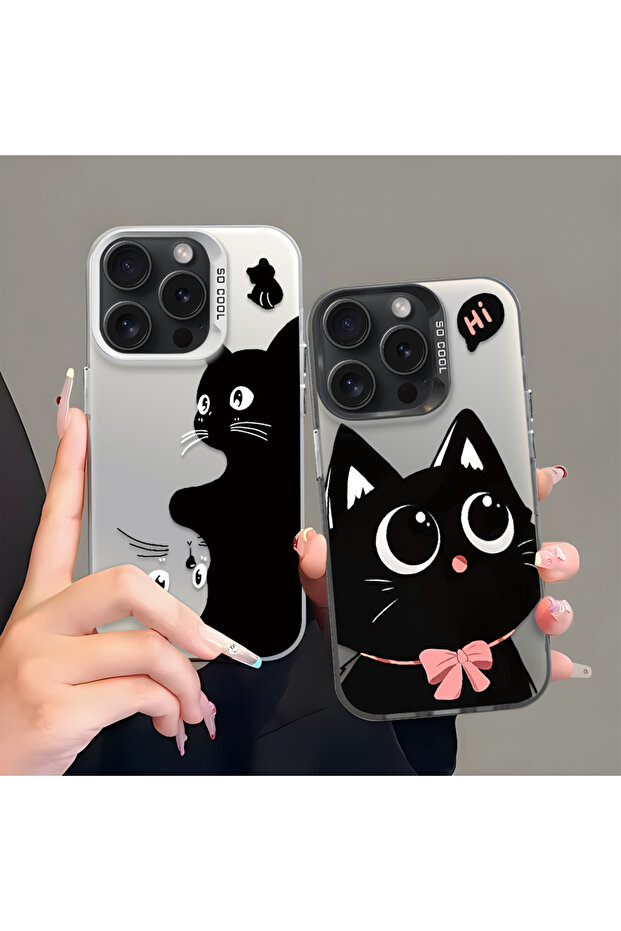 Hontinga iPhone 16 Pro Max Uyumlu Kılıfı Sert kabuk Anti Düşme Telefon ...