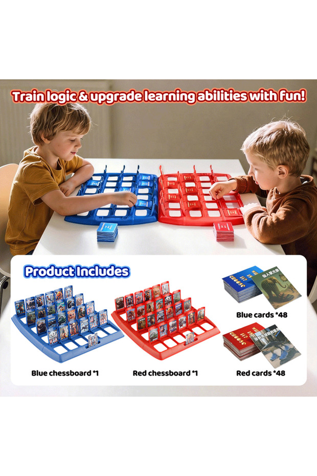 Choice 1 Set Guess Who I Am Italian Brainrot Puzzle Card Game Tung ...