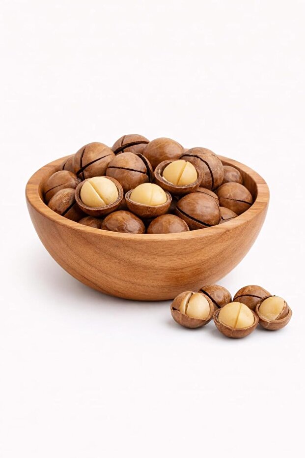 nicense Vanilla Flavoured Macadamia Nuts In-Shell | Premium Crunchy ...