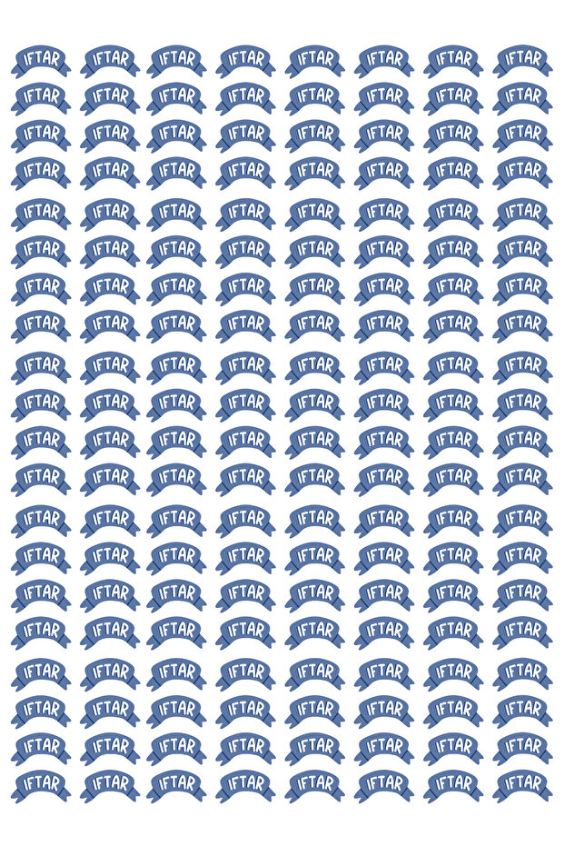 jadesticker Ramazan Oruç Çizelgesi & Ramazan Sticker Seti Ajanda ...