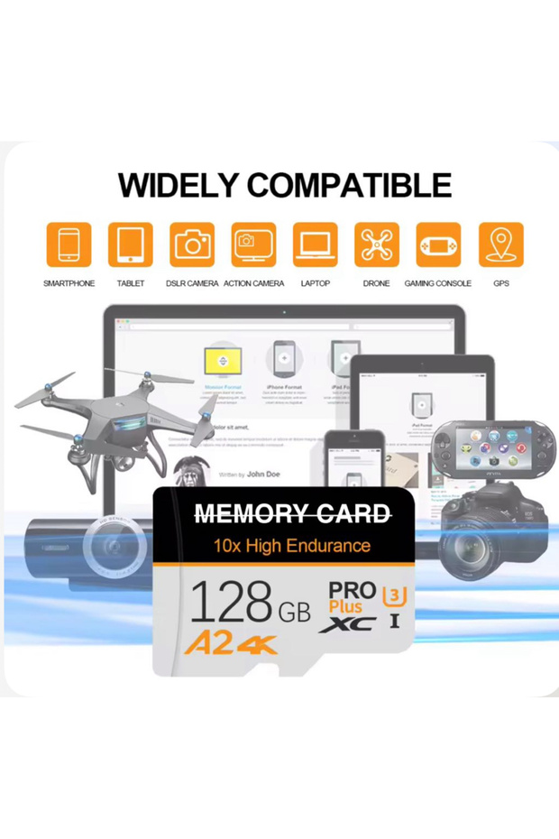 Generic Micro SD Memory Card 512GB Pro Plus A2 U3 V30 4K Ultra HD High ...