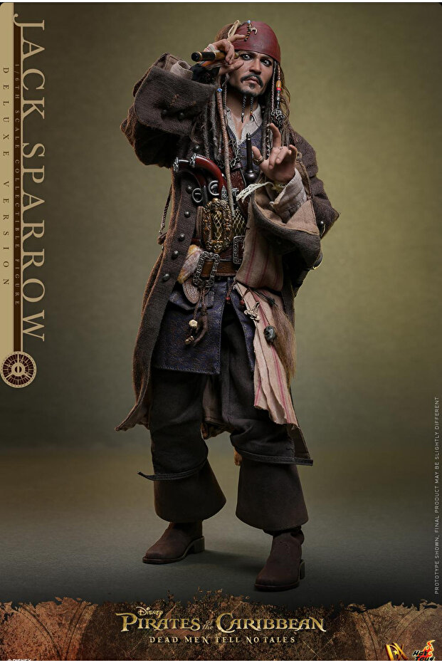 Hot Toys Jack Sparrow (Deluxe Version) Sixth Scale Figure - Fiyatı ...