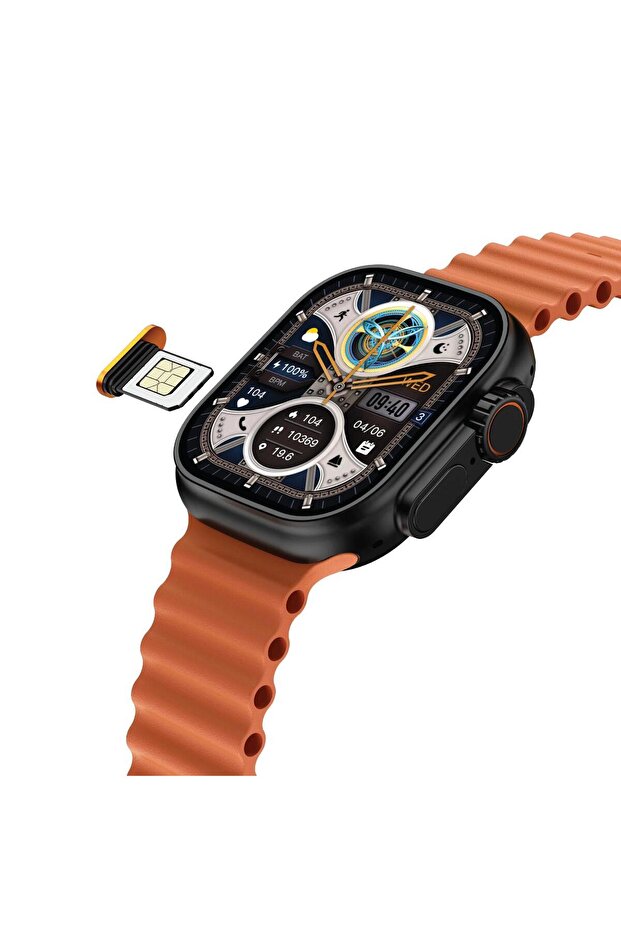 Green Lion 4G Ultra Smart Watch AMOLED Display SIM Calling Android ...