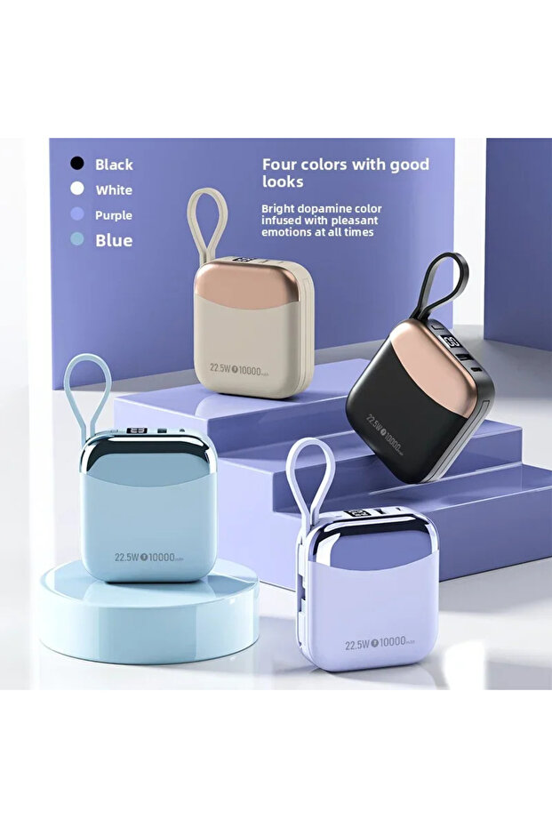 Generic DENX 10000mAh Power Bank, 22.5W Fast Charging Output, Portable ...