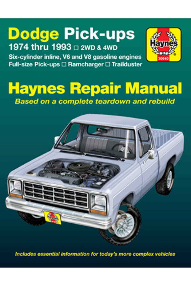 Kessinger Pub Llc Dodge Full-Size Pickups: 1974 Thru 1993- Trendyol