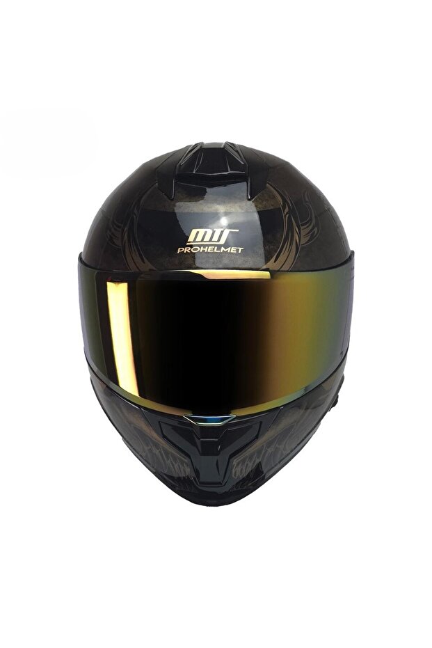 MTS X-340 FULL FACE GÜNEŞ VİZÖRLÜ KASK (GOLDY) - Fiyatı, Yorumları