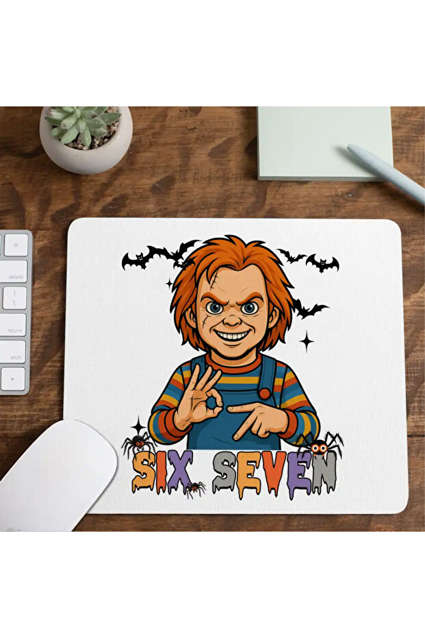 OEM Mousepad Six Seven Horror Chucky 67 Halloween- Trendyol