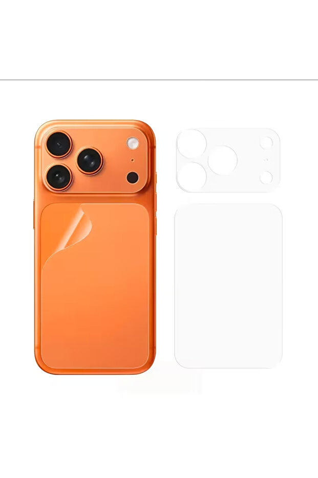 NANOSPACE iPhone 17 Pro Max İle Uyumlu Arka Mat TPU Yumuşak Lens Ve ...