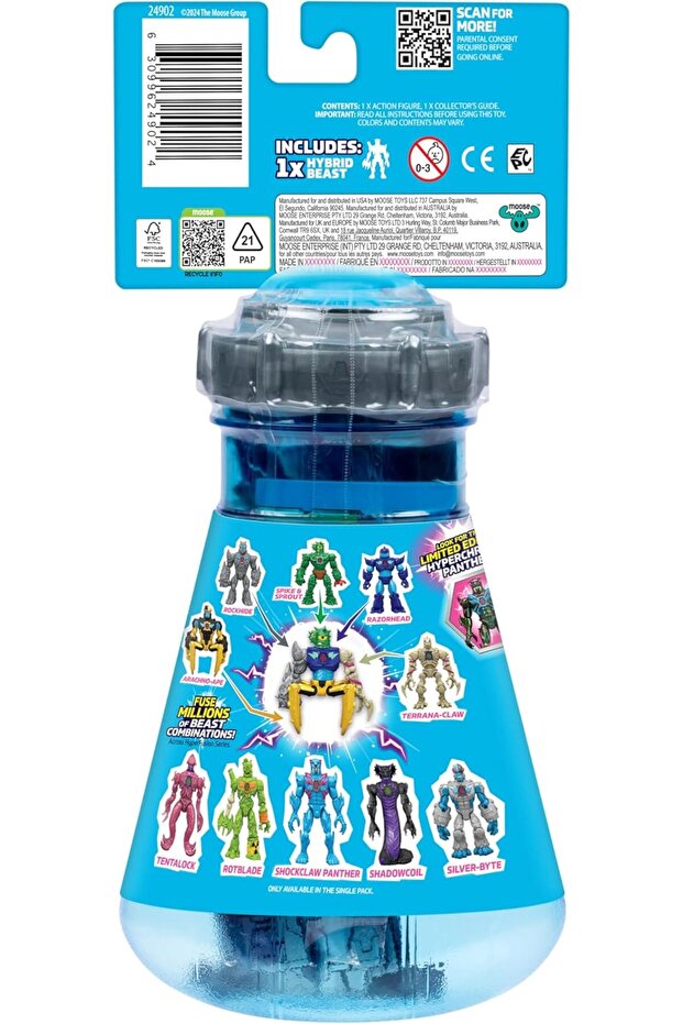 MrBeast Lab Mr.Beast Lab Hybrids Action Figure – Fusion Collectible Toy ...