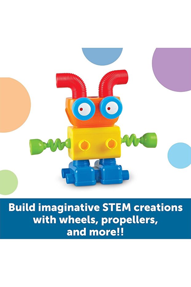 Learning Resources 1-2-3 Build It Robot Factory- Trendyol