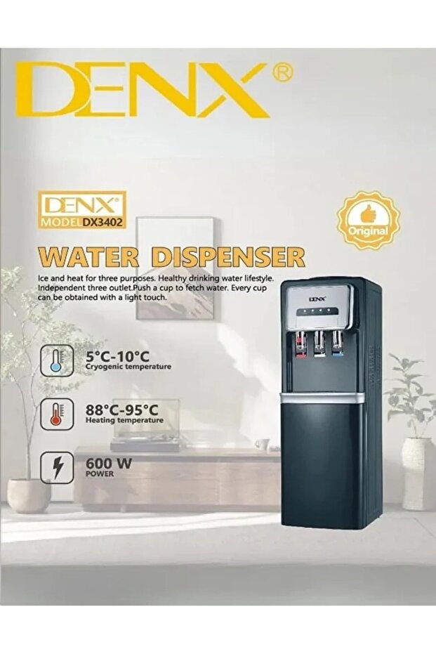 Primo Plus DENXTop-Loading Hot & Cold Water Dispenser – Fast Heating ...