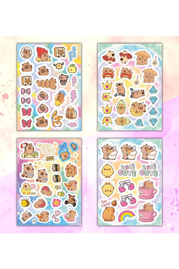 Bam Cute Baby My DIY Sticker Book 24 * 17 cm 16 Sayfa Özel Tasarım ...