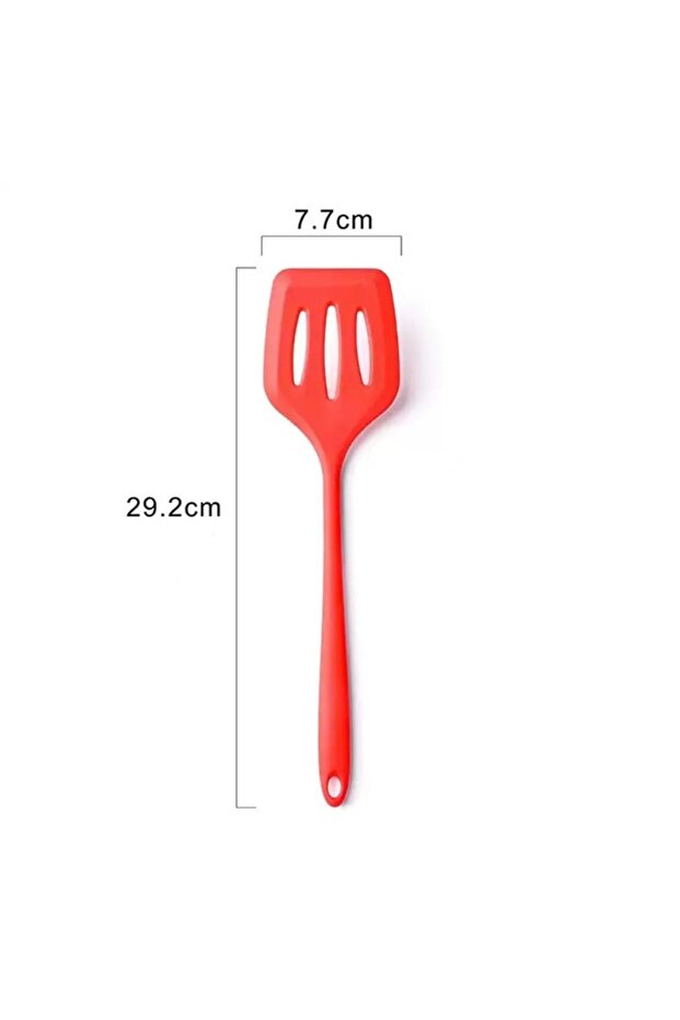 Choice ملعقة سيليكون عريضة سوداء اللون، ملعقة تقليب غير لاصقة، ملعقة ...