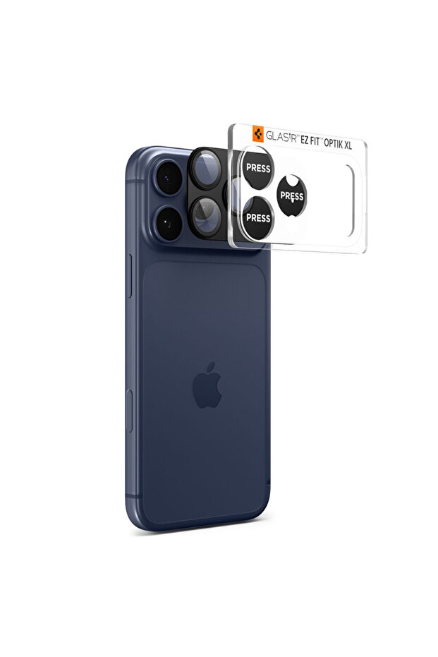 Spigen - Optik.tR EZ Fit Pro XL Camera Glass - iPhone 17 Pro Max ...