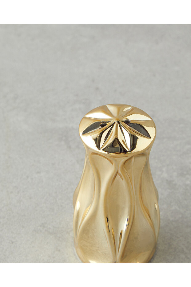 English Home Baho Cam Tuzluk - Biberlik 4x4x8 cm Gold - Fiyatı, Yorumları