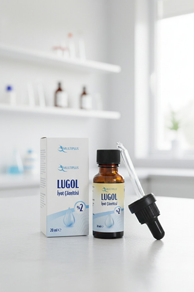 Multiplus Lugol İyot %2 20 ml | Damlalıklı Kolay Kullanım, İyot Kafesi ...