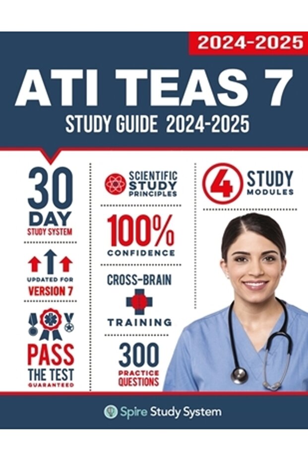INDEPENDENT CAT ATI TEAS 7 Study Guide: Spire Study System's ATI TEAS ...