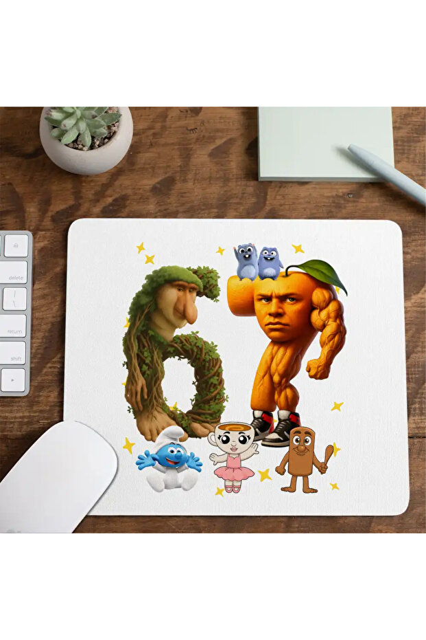 OEM Mousepad Six Seven Brainrot Orange Italian Meme Fitness- Trendyol