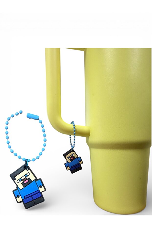 Buki'nin Atölyesi Termos uyumlu 3 Adet (10MM) Toz Geçirmez Minecraft ...