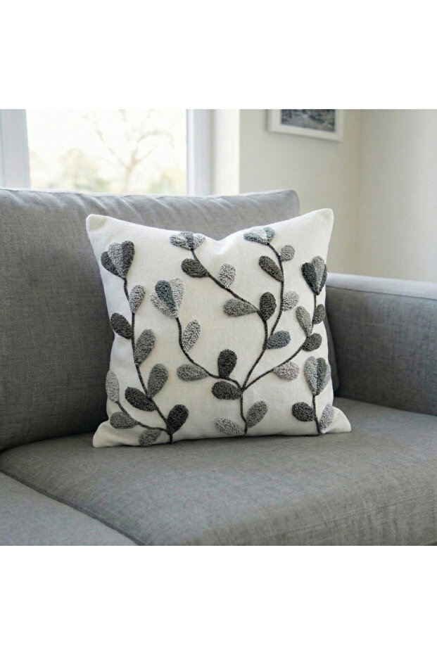 Hayal Dekoratif Punch Embroidery Pattern 3D Digital Printed Floral ...