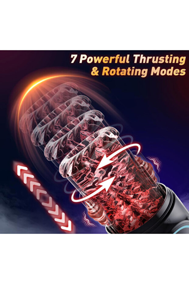 High-end luxury 7-Level Thrust Massager - Upgraded Rotary Vibration ...