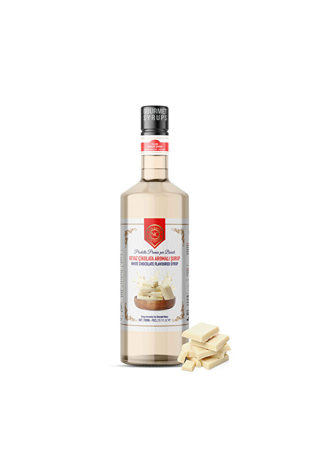Nish Coffee Nish Beyaz Çikolata Aromalı Şurup 700 ML - Pet Şişe ...