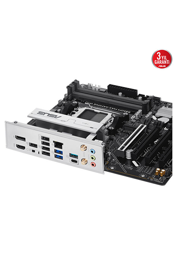 ASUS B850M MAX GAMING WIFI, 4xDDR5, 3x M2, HDMI, DP, Type-C, Wi-Fi 6 ...