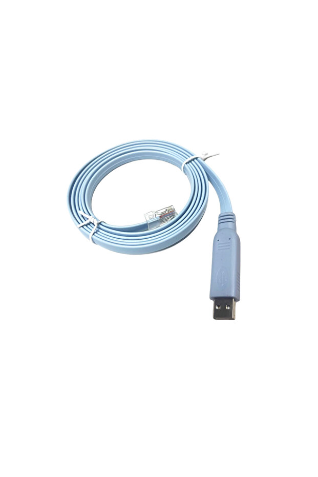Choice 1.5m USB to Console Serial Cable to RJ45 Router Configuration ...