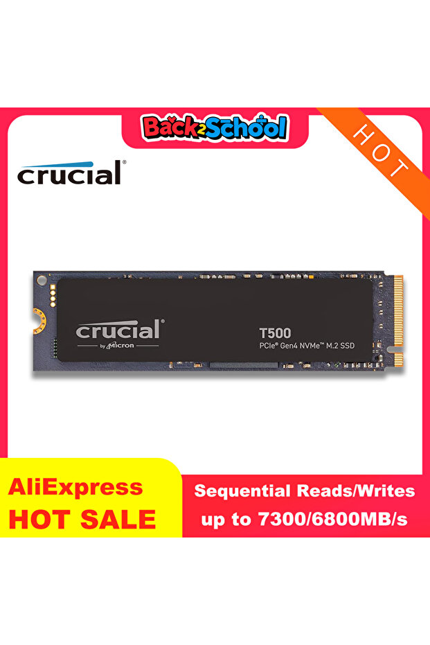 Choice 1TB Crucial T500 1TB Gen4 NVMe M.2 Internal Gaming SSD, Up to ...