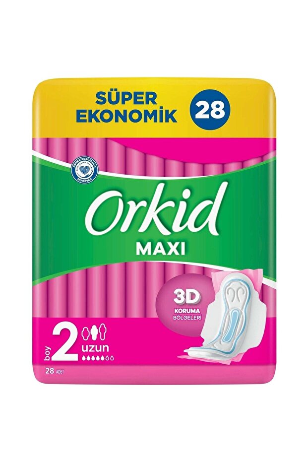 ORKİM Maxi Uzun 28 Adet Süper Ekonomik Paket Hijyenik Ped - Fiyatı ...