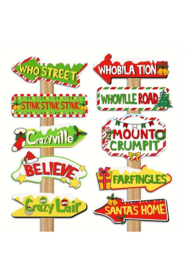 Choice Decorations Christmas Decorations,Whoville Welcome To Whovilve ...