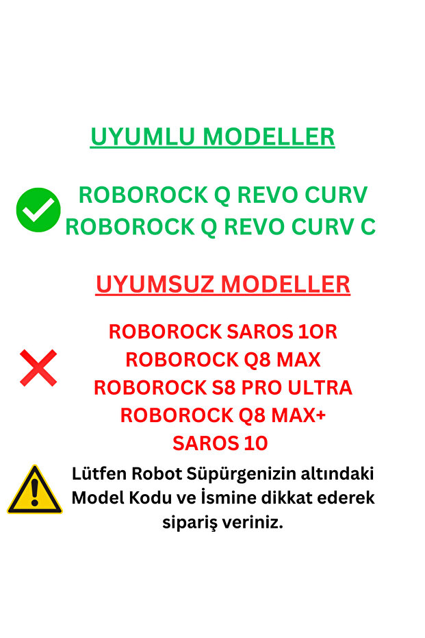 Asgard Grup Roborock Qrevo Curv-Qrevo C-Qrevo Edge 5V1 Compatible 4 ...