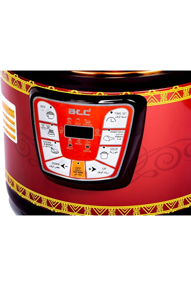 ATC Arabian Electric Pressure Cooker 10L Digital Timer Non-Stick Multi ...