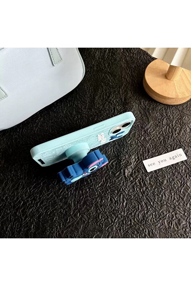 HYPERSOFT Iphone 13 Pro Max (6.7 inç) Uyumlu Sevimli Stitch Desenli ...